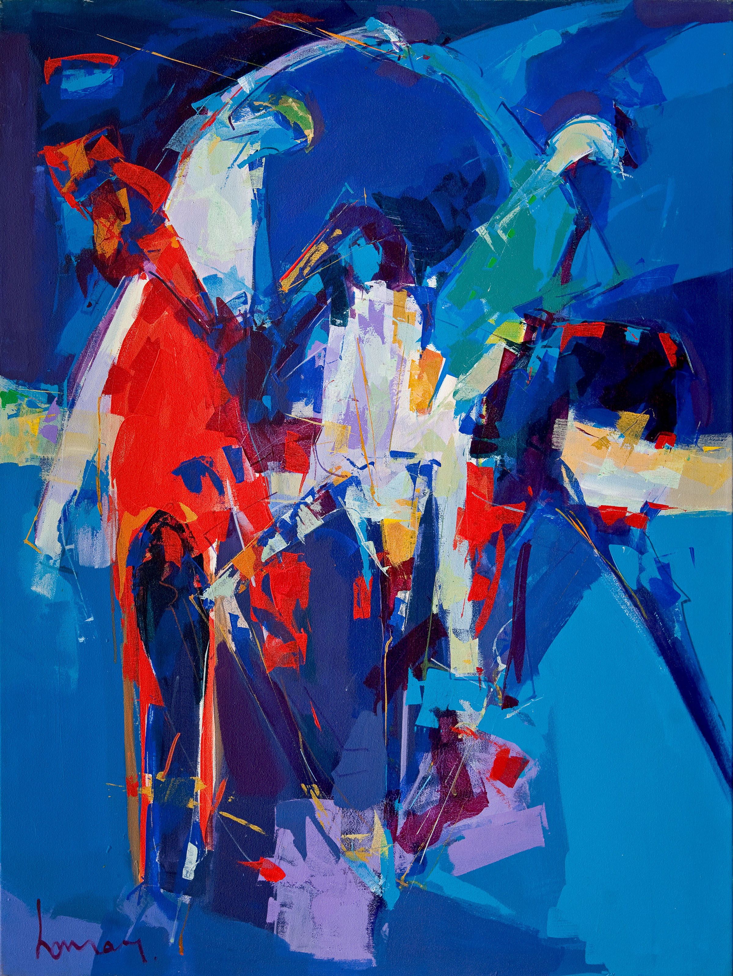 Célébration sur canvas | 1997 | Magazin'Art | Paul Gladu | René Lemay ...